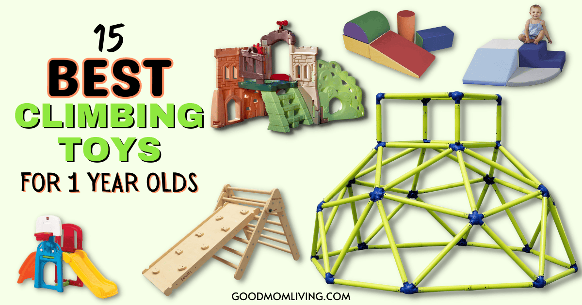 15 Best Climbing Toys for 1 Year Olds and Toddlers - Good Mom Living