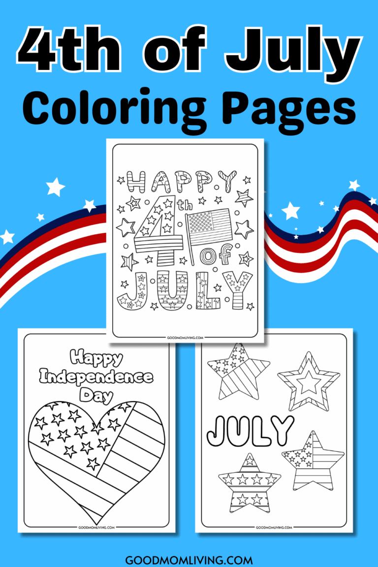 Fourth of July Coloring Pages (25 Free Printables) - Good Mom Living