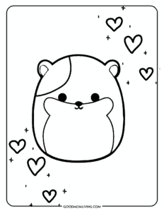 60+ Squishmallow Coloring Pages for Kids (Free) - Good Mom Living