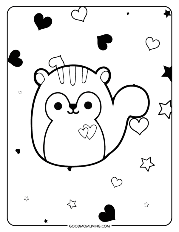 60+ Squishmallow Coloring Pages for Kids (Free) - Good Mom Living