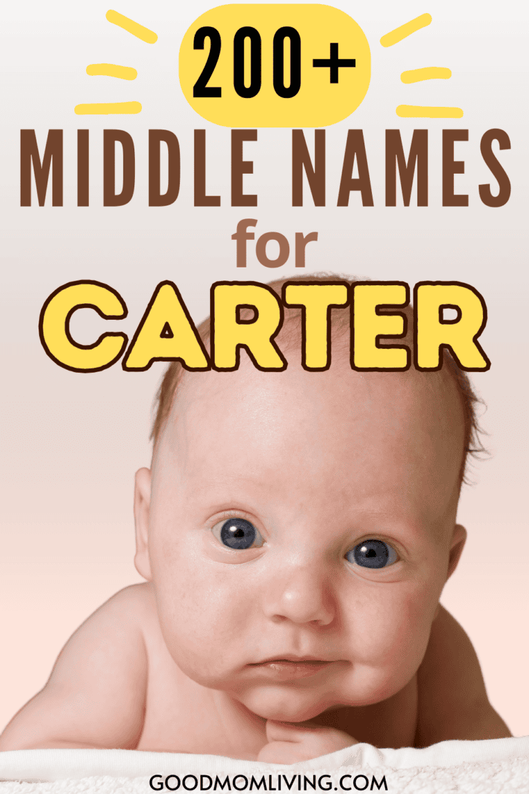 Middle Names That Bring Out Carter’s All-American Charm - Good Mom Living