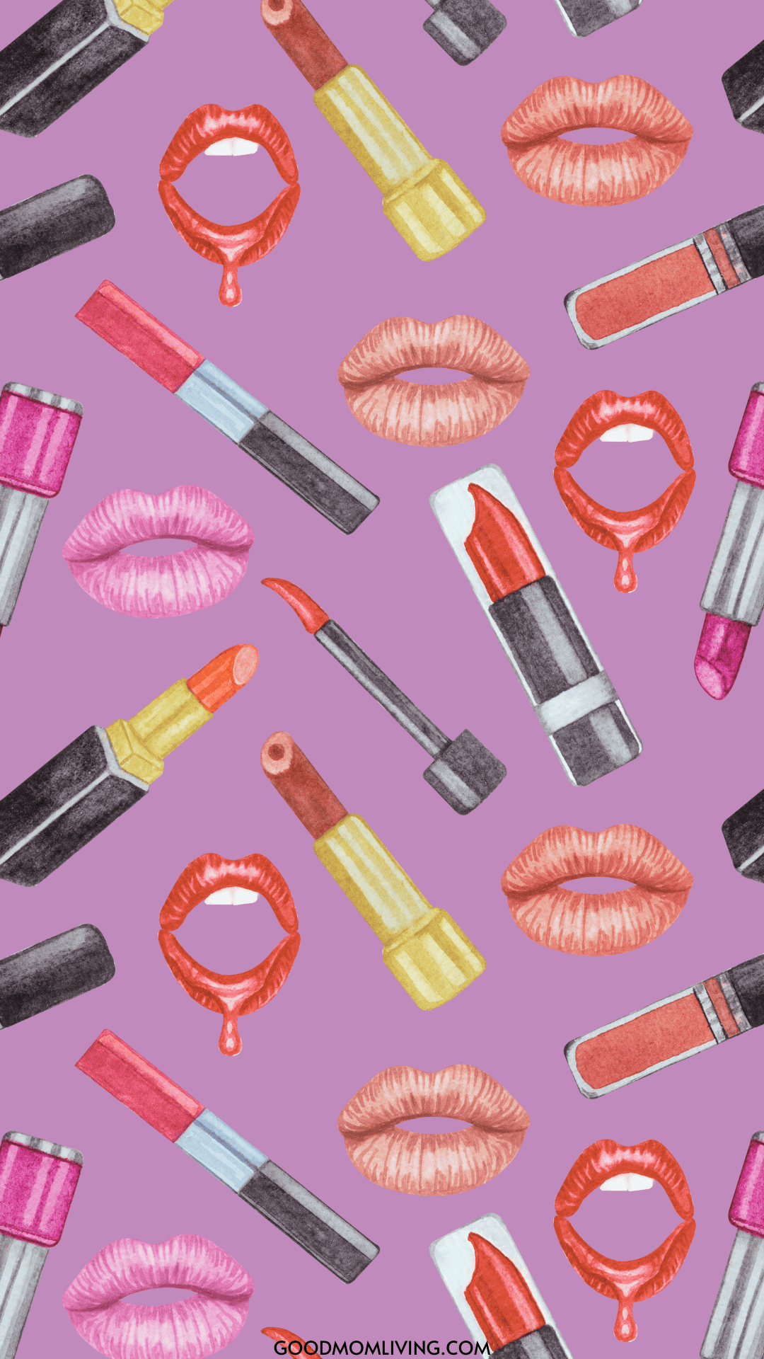 Makeup Wallpaper iPhone Free HD (Cosmetics Wallpaper) - Good Mom Living
