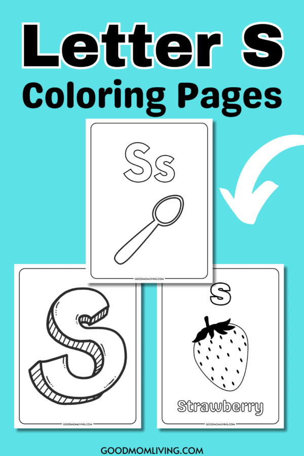Letter S Coloring Pages: Free Alphabet Printable - Good Mom Living
