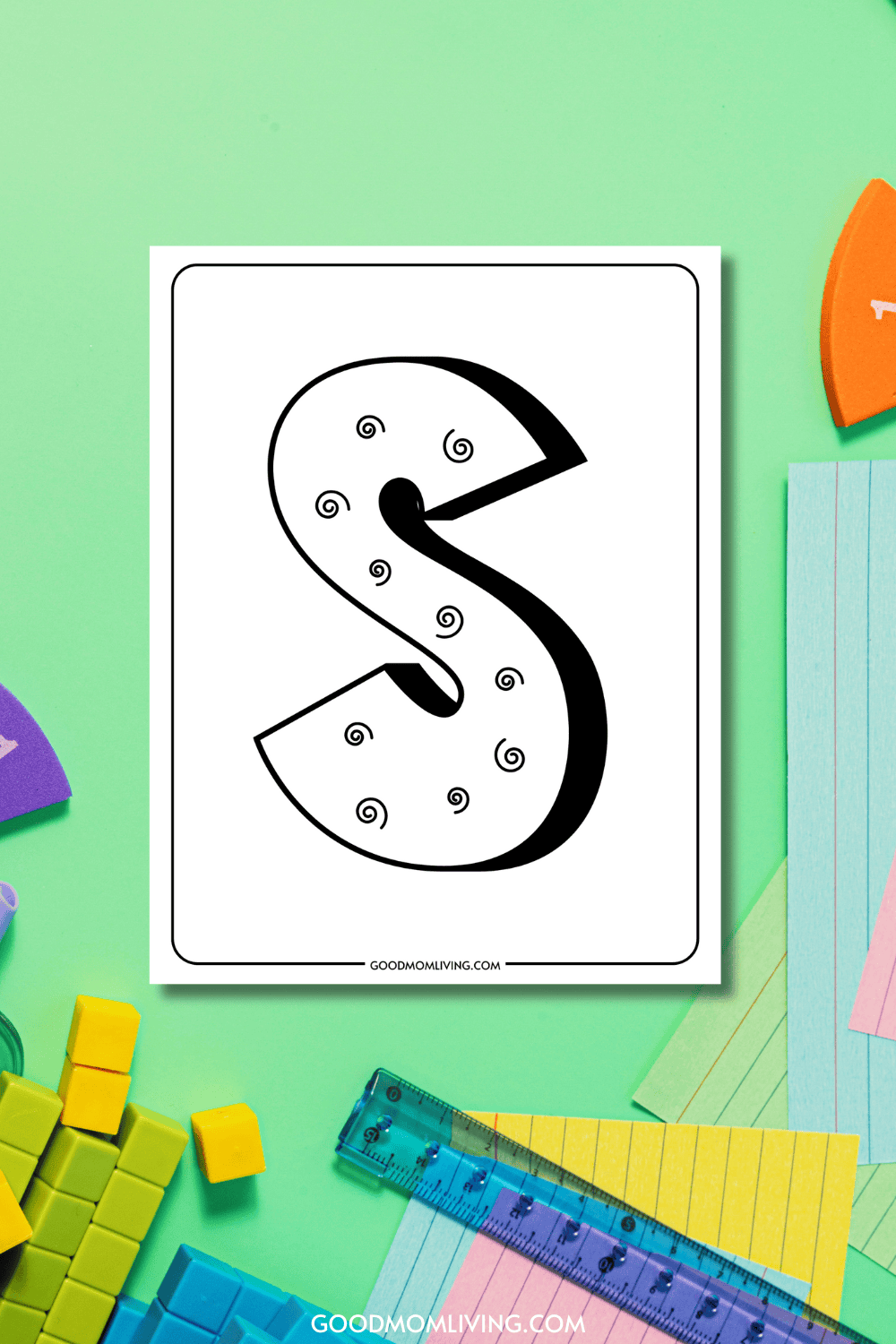 Letter S Coloring Pages: Free Alphabet Printable - Good Mom Living