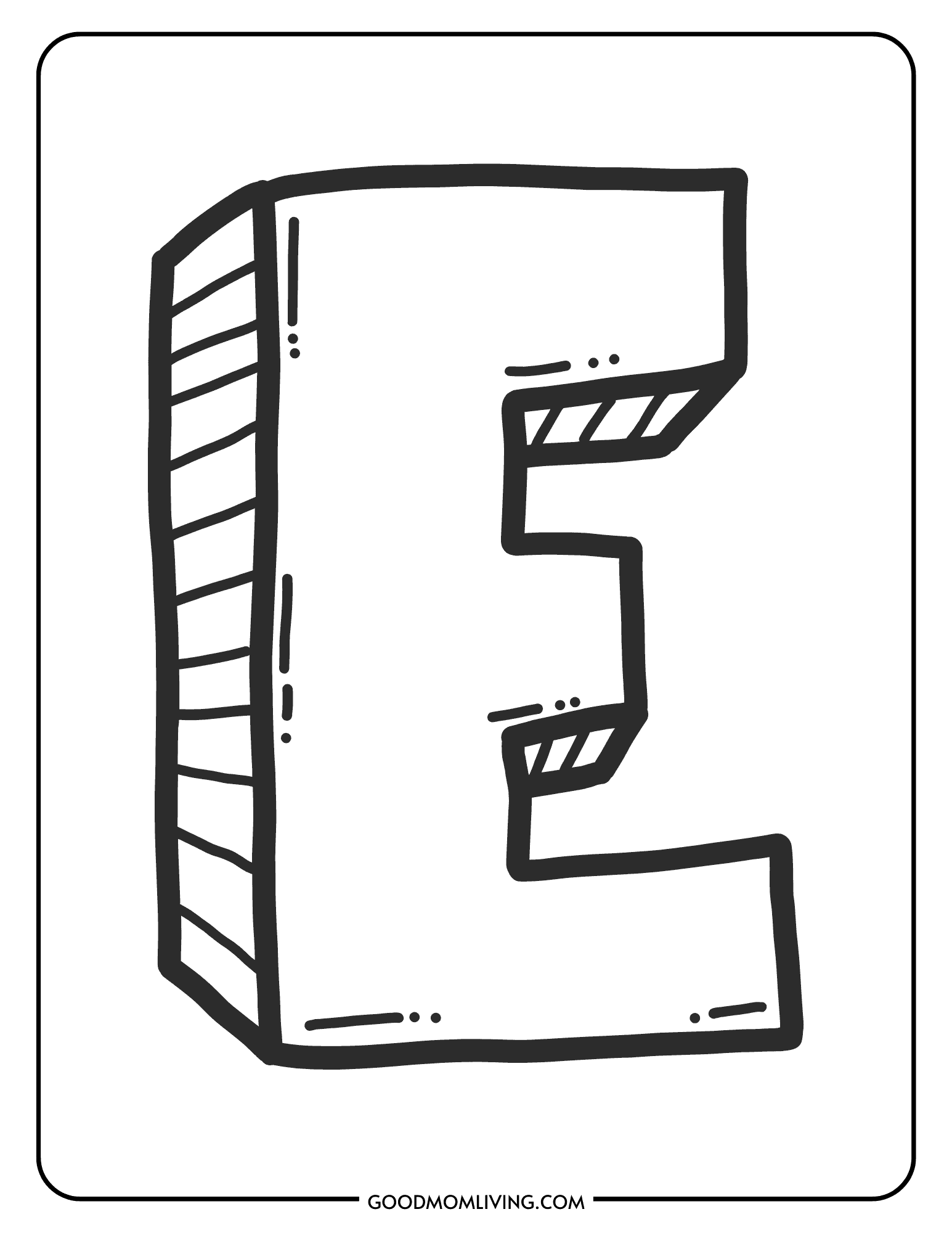 Free Printable Alphabet Coloring Pages for Kids (From a Mom Of 3 ...