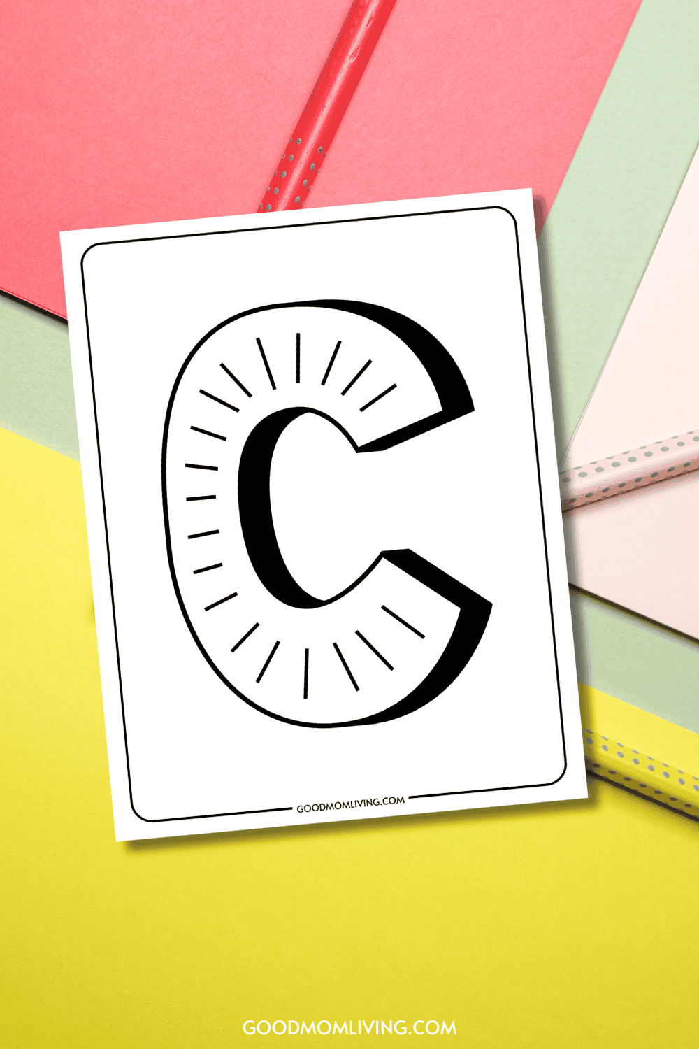 Letter C Coloring Pages: Free Alphabet Printable - Good Mom Living