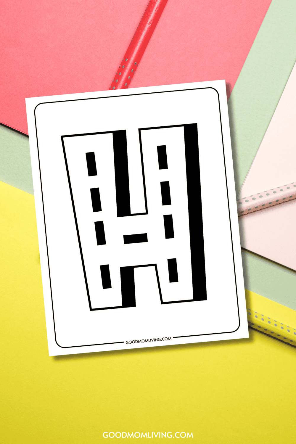 Letter H Coloring Pages: Free Alphabet Printable - Good Mom Living