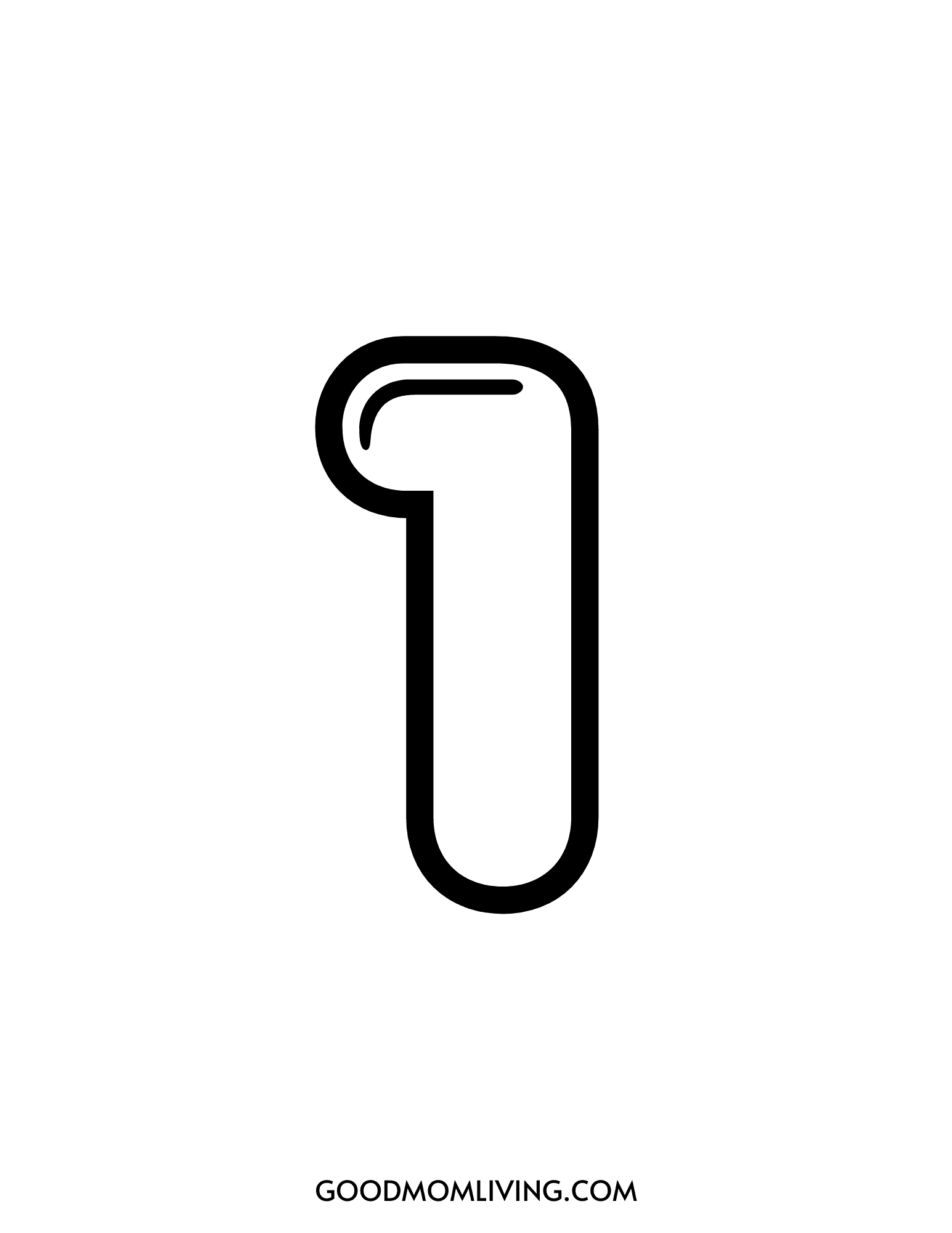 Bubble Numbers Free Printable Numbers 0 to 100 - Good Mom Living