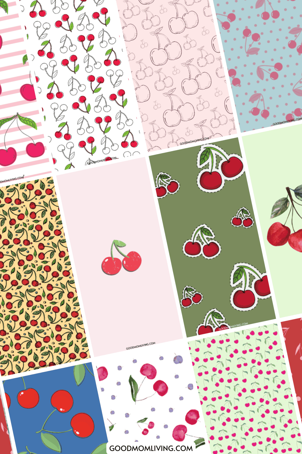 Cute Cherry Wallpaper iPhone Aesthetic Images Free - Good Mom Living