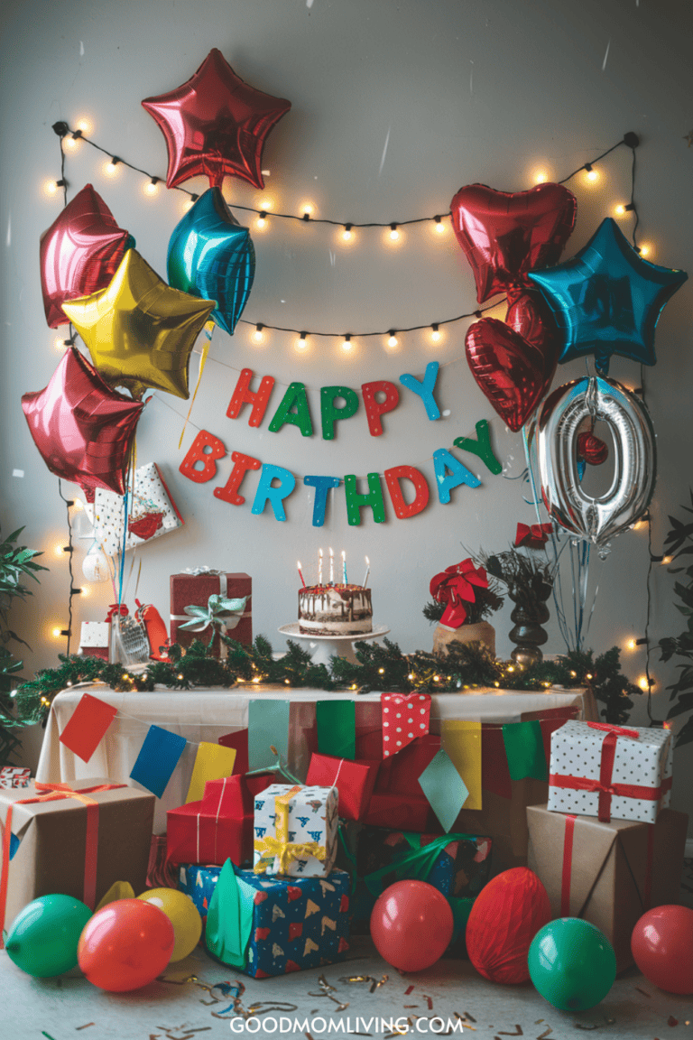 30+ Stunning Christmas Themed Birthday Party Ideas - Good Mom Living