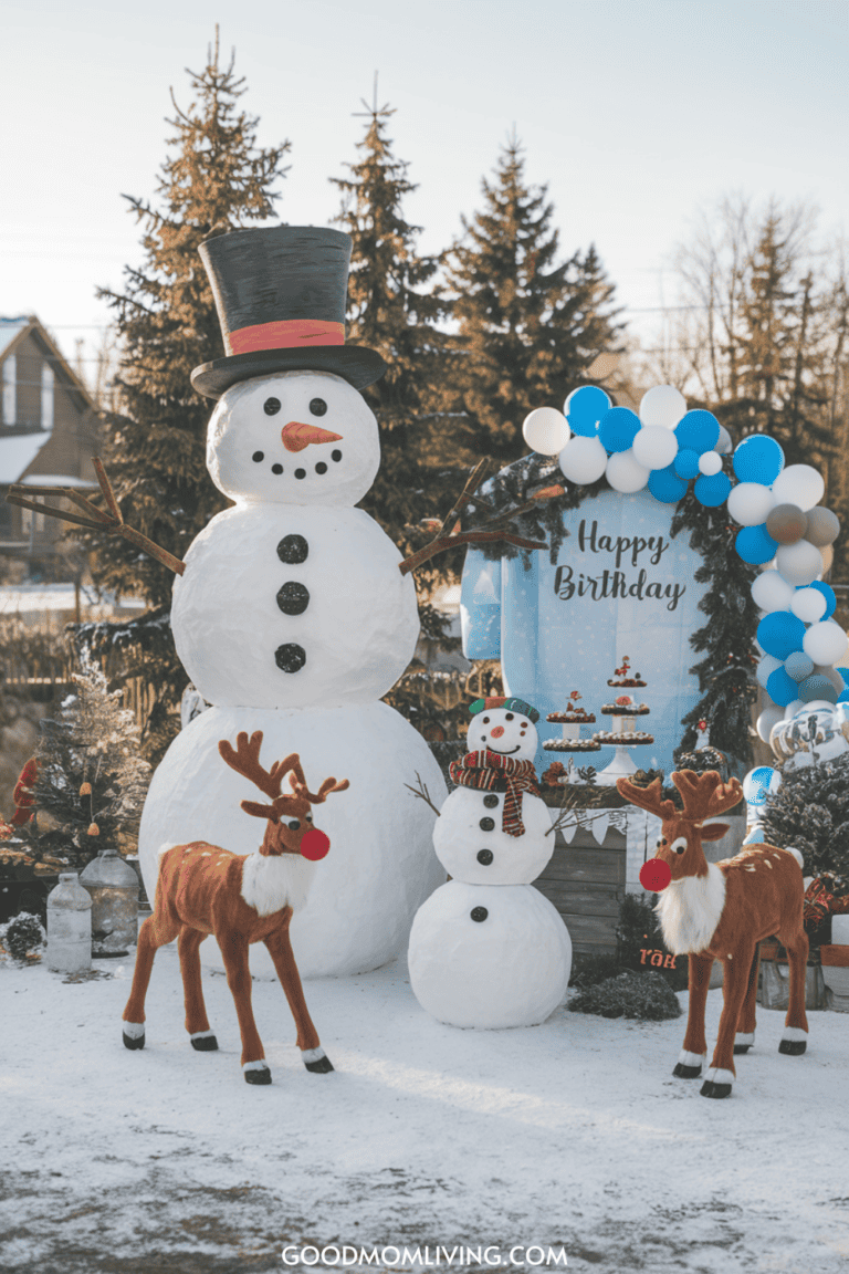 30+ Stunning Christmas Themed Birthday Party Ideas - Good Mom Living