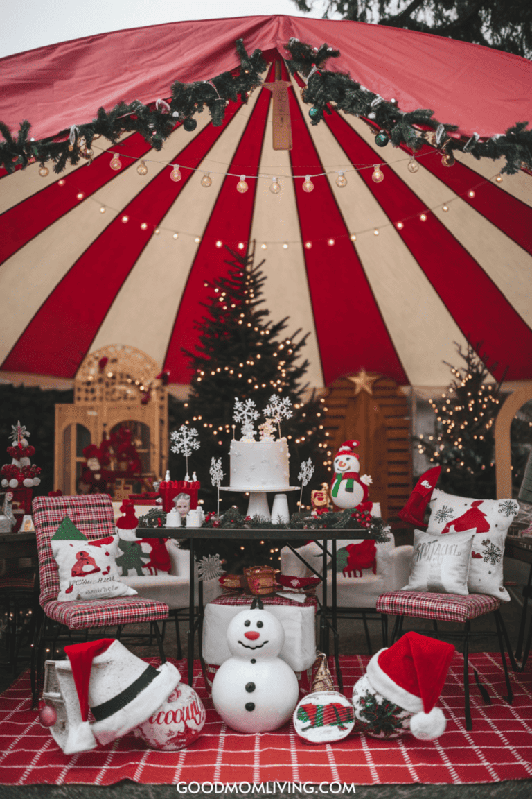 30+ Stunning Christmas Themed Birthday Party Ideas - Good Mom Living
