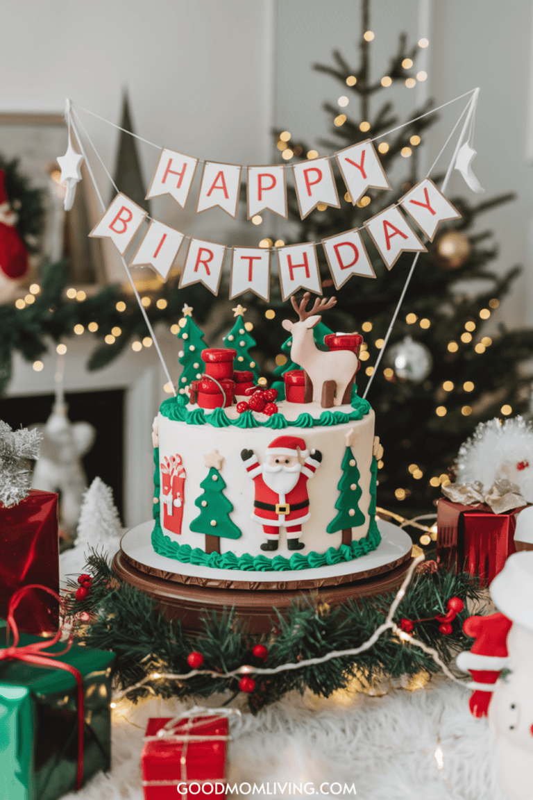 30+ Stunning Christmas Themed Birthday Party Ideas - Good Mom Living