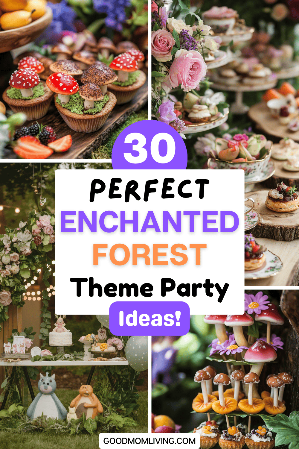 Inside Our Magical Forest Enchanted Forest Theme Party Setup - Good Mom ...