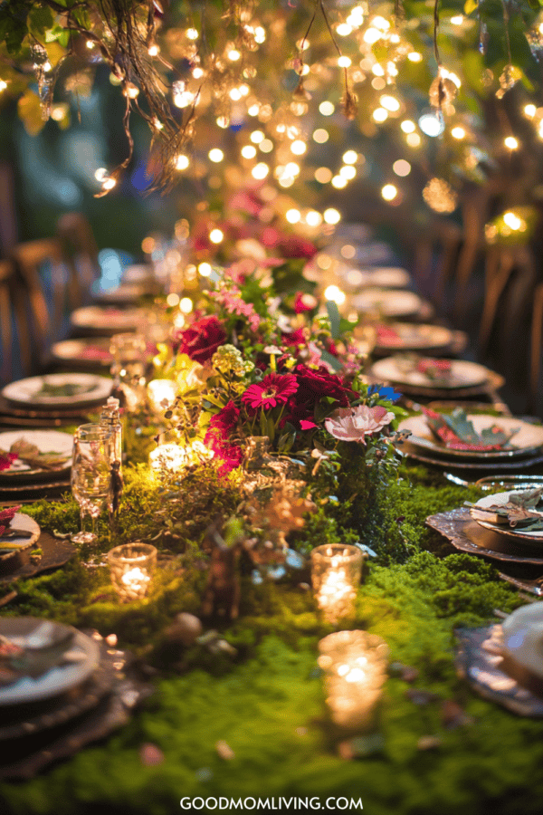 Inside Our Magical Forest Enchanted Forest Theme Party Setup - Good Mom ...