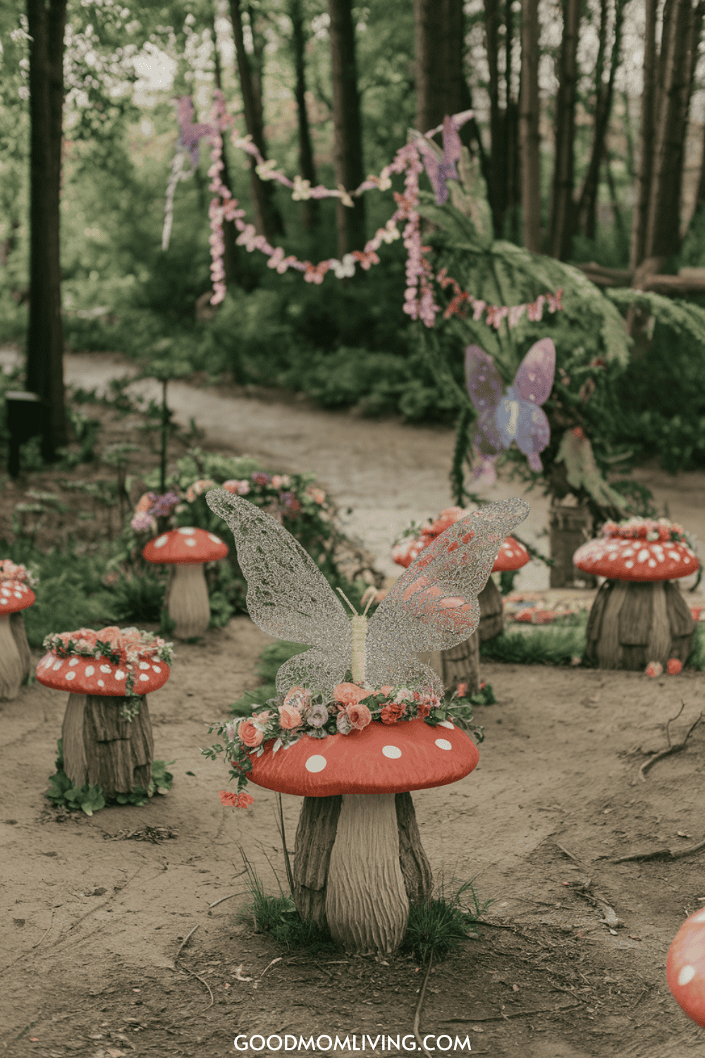 Inside Our Magical Forest Enchanted Forest Theme Party Setup - Good Mom ...