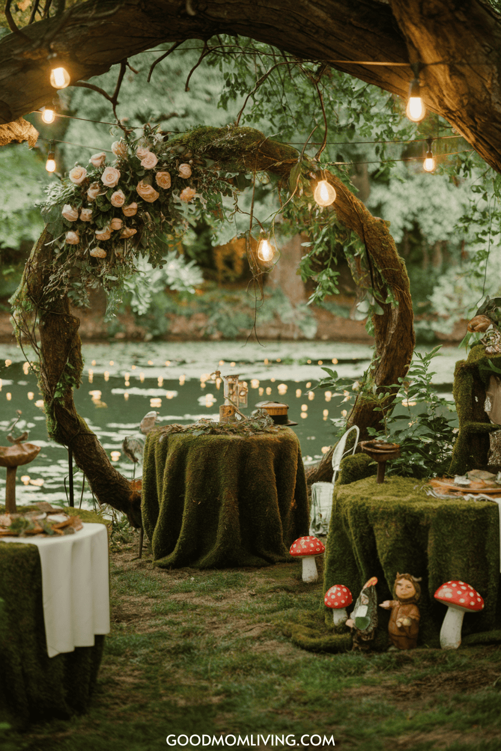 Inside Our Magical Forest Enchanted Forest Theme Party Setup - Good Mom ...