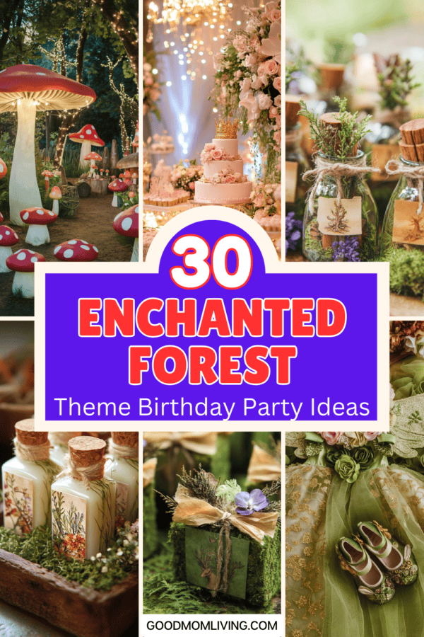 Inside Our Magical Forest Enchanted Forest Theme Party Setup - Good Mom ...
