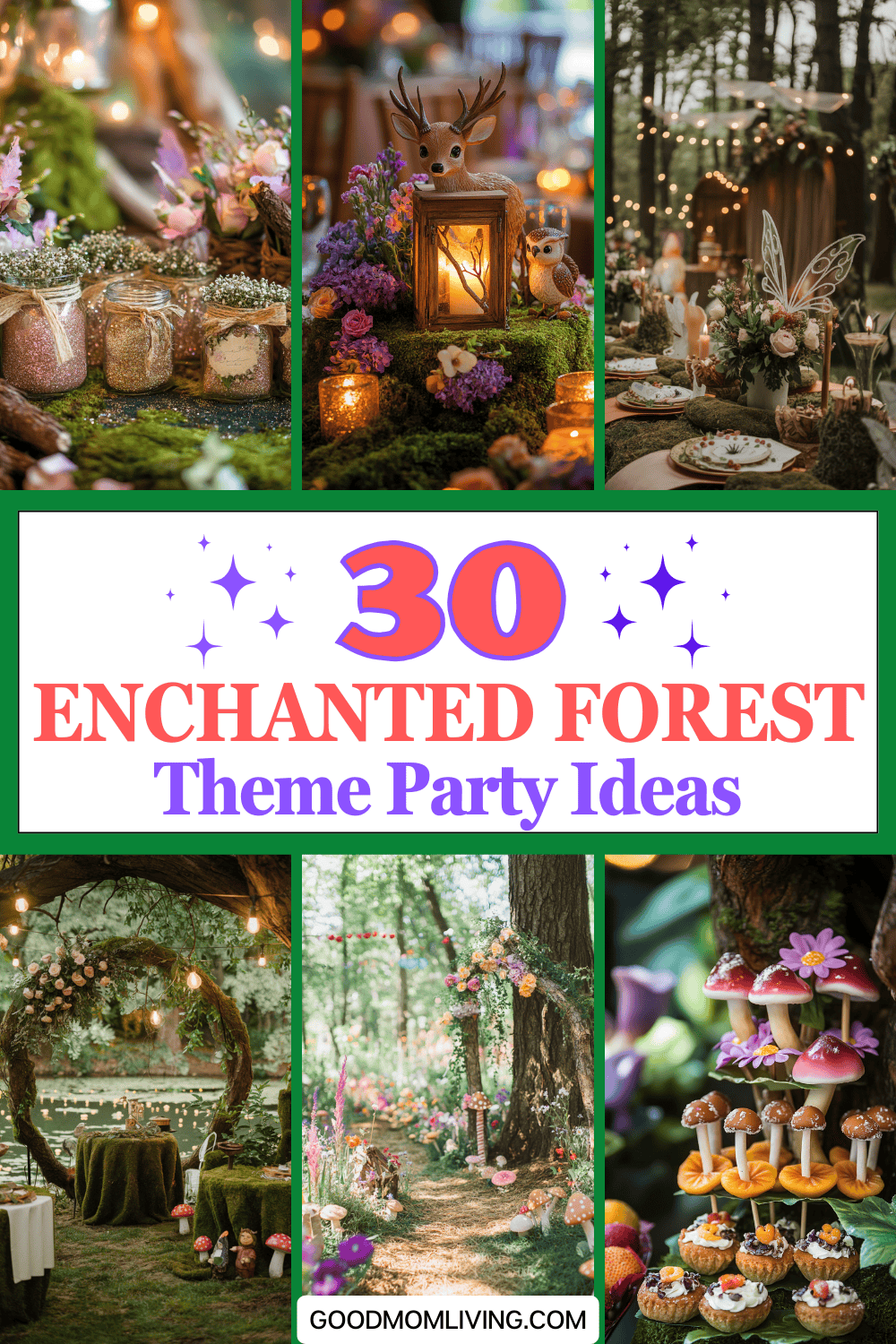 Inside Our Magical Forest Enchanted Forest Theme Party Setup - Good Mom ...