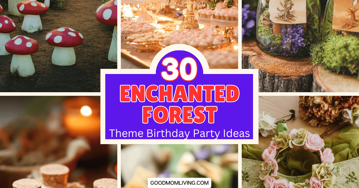 Inside Our Magical Forest Enchanted Forest Theme Party Setup - Good Mom ...