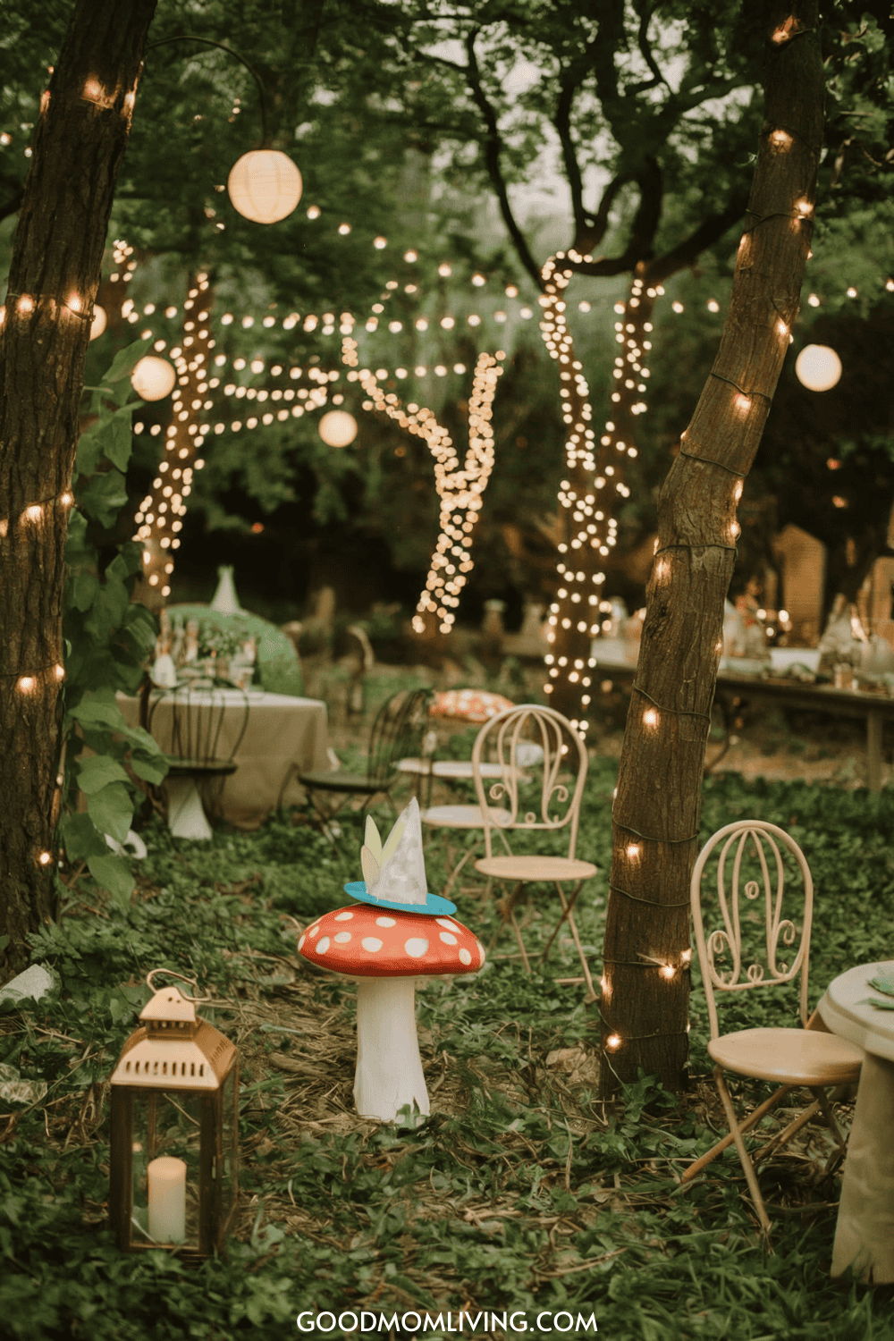 Inside Our Magical Forest Enchanted Forest Theme Party Setup - Good Mom ...