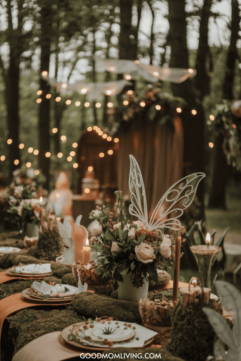 Inside Our Magical Forest Enchanted Forest Theme Party Setup - Good Mom ...