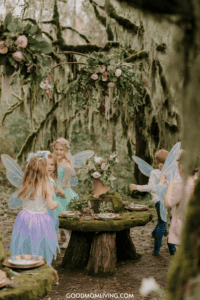 Inside Our Magical Forest Enchanted Forest Theme Party Setup - Good Mom ...