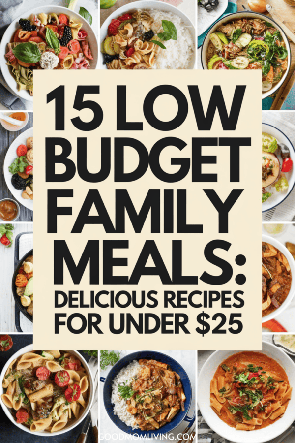 10 Budget-Friendly Tips for a Cheap Weekly Meal Plan for Families ...