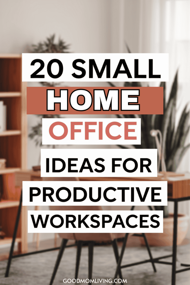 Cozy Little Office Space Ideas for Busy Moms on a Budget - Good Mom Living