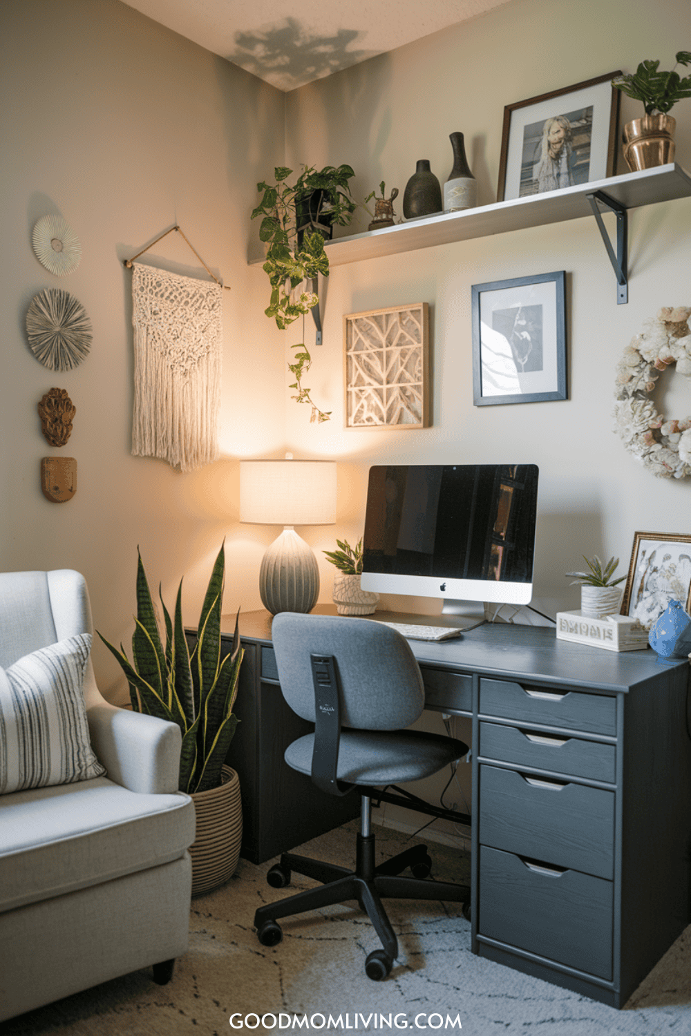 Cozy Little Office Space Ideas for Busy Moms on a Budget - Good Mom Living