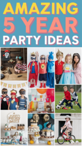 The 5 Year Old Birthday Party Ideas That Actually Worked - Good Mom Living