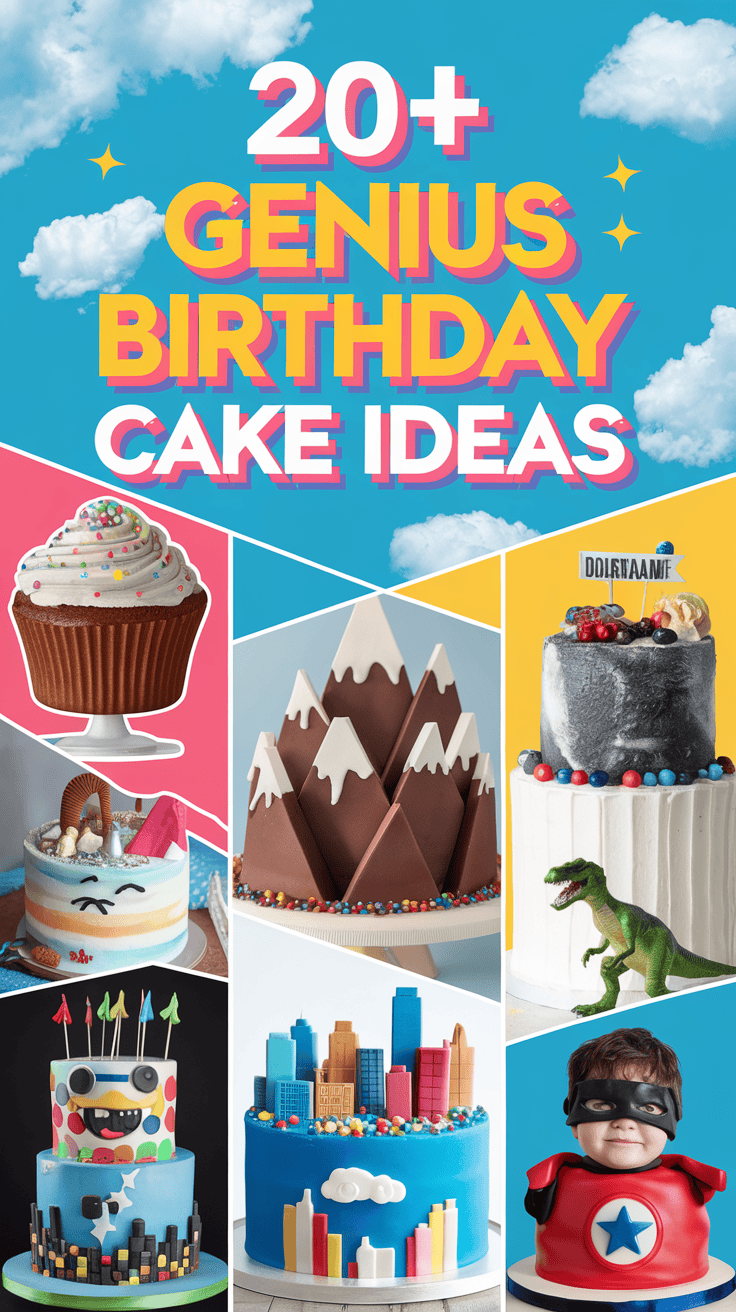Unique Birthday Cake Ideas That Will Get Everyone Talking - Good Mom Living
