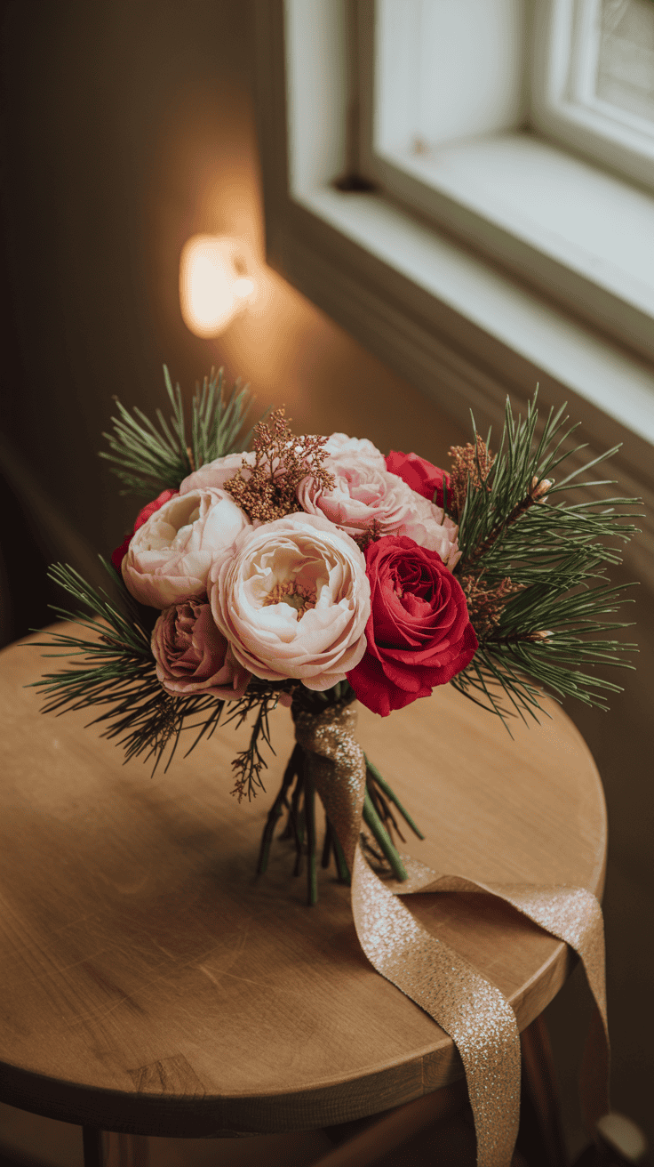 Christmas Wedding Bridal Bouquets That Feel So Timeless - Good Mom Living