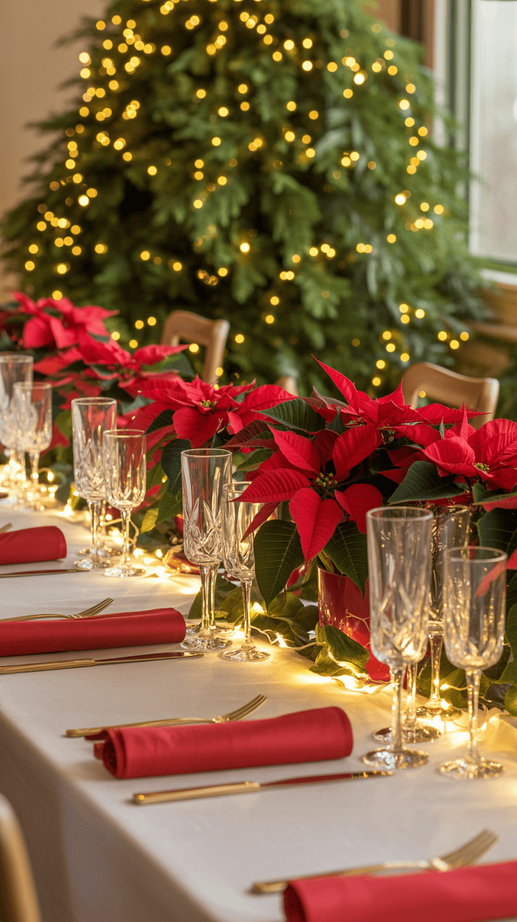 Christmas Dinner Table Setting That’s Festive and Classic - Good Mom Living