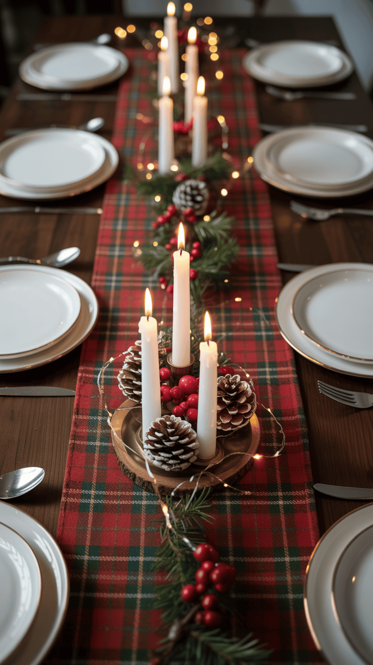 Christmas Dinner Table Setting That’s Festive and Classic - Good Mom Living