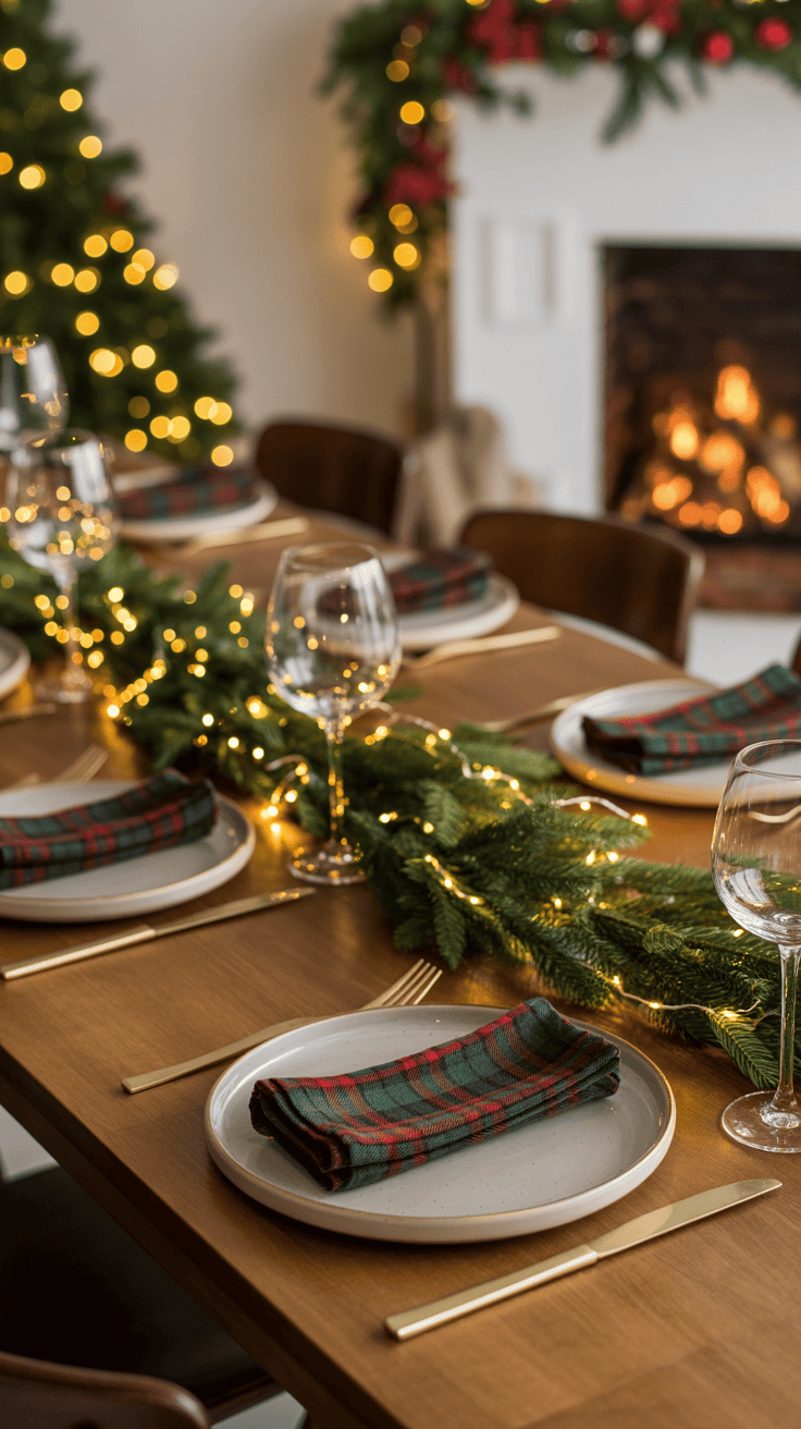 Christmas Dinner Table Setting That’s Festive and Classic - Good Mom Living