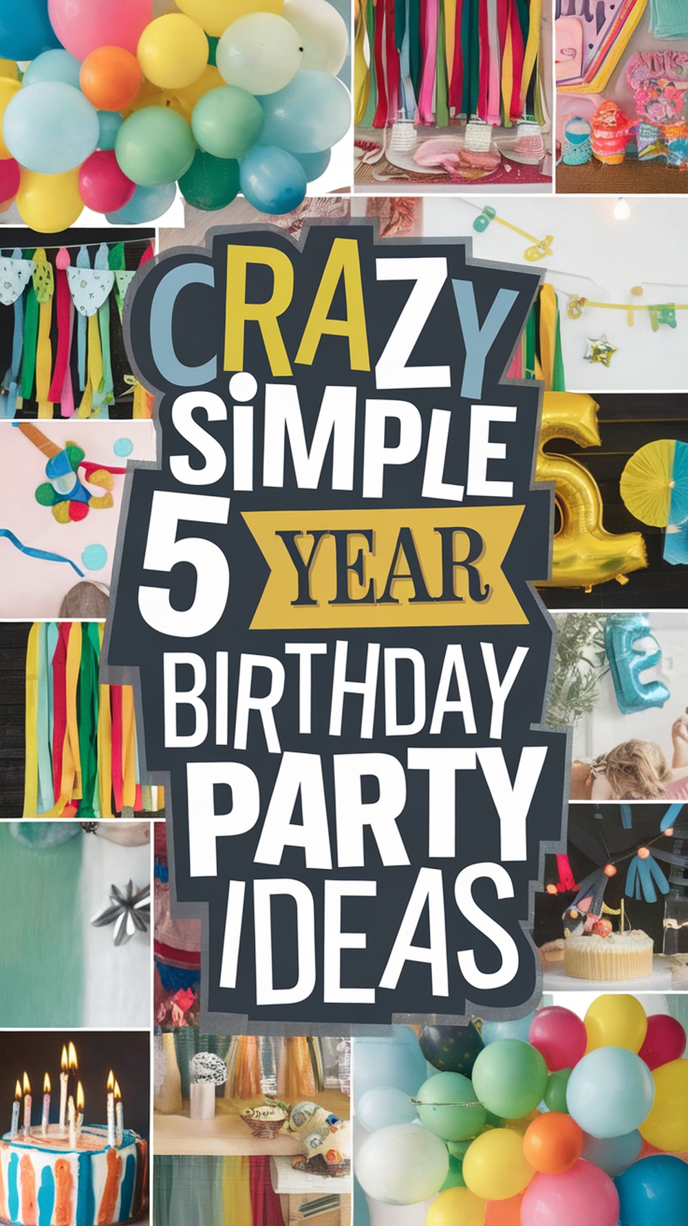 The 5 Year Old Birthday Party Ideas That Actually Worked - Good Mom Living