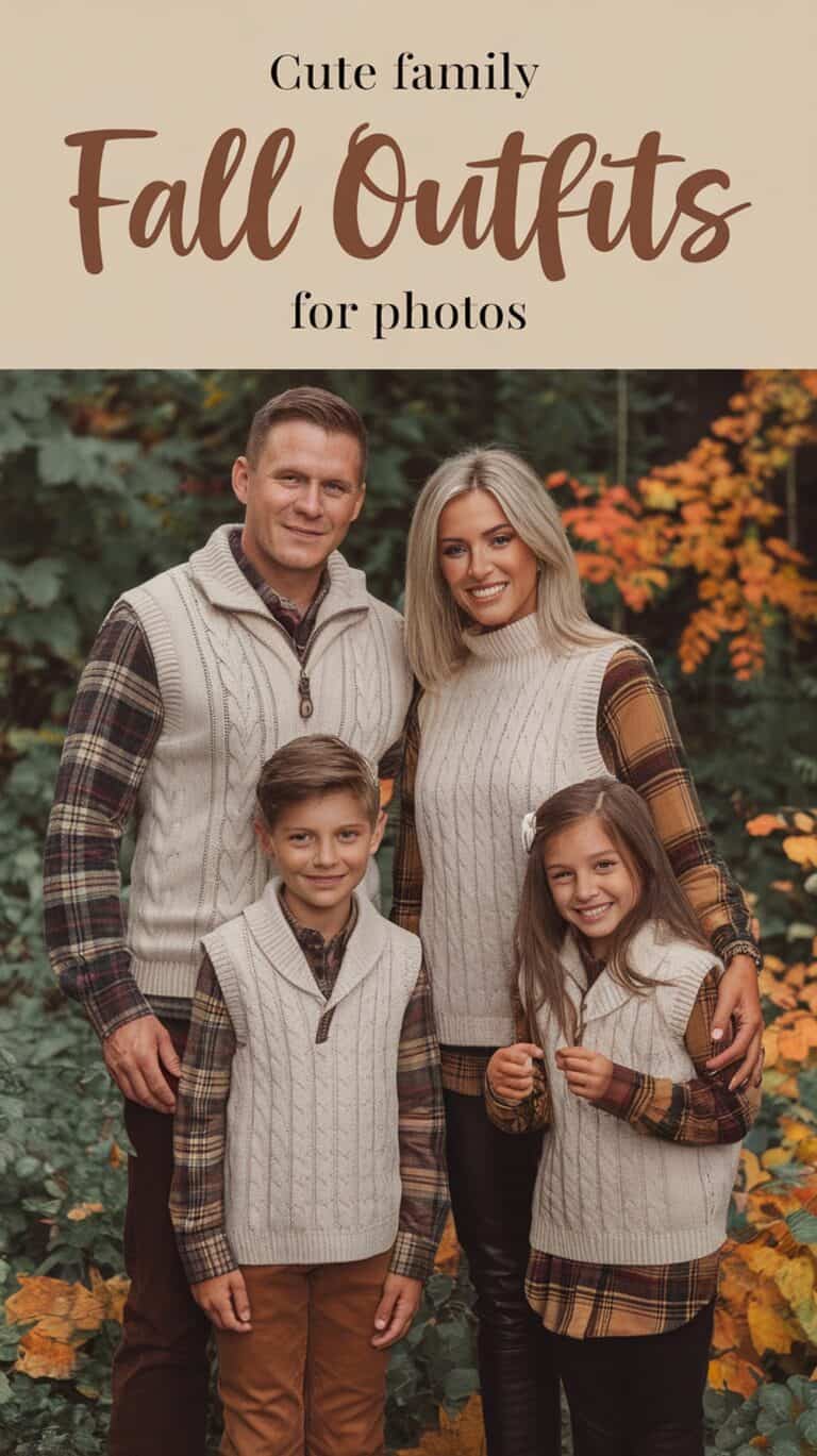 How to Pick Fall Family Photo Outfits for Natural Looking Photos - Good ...