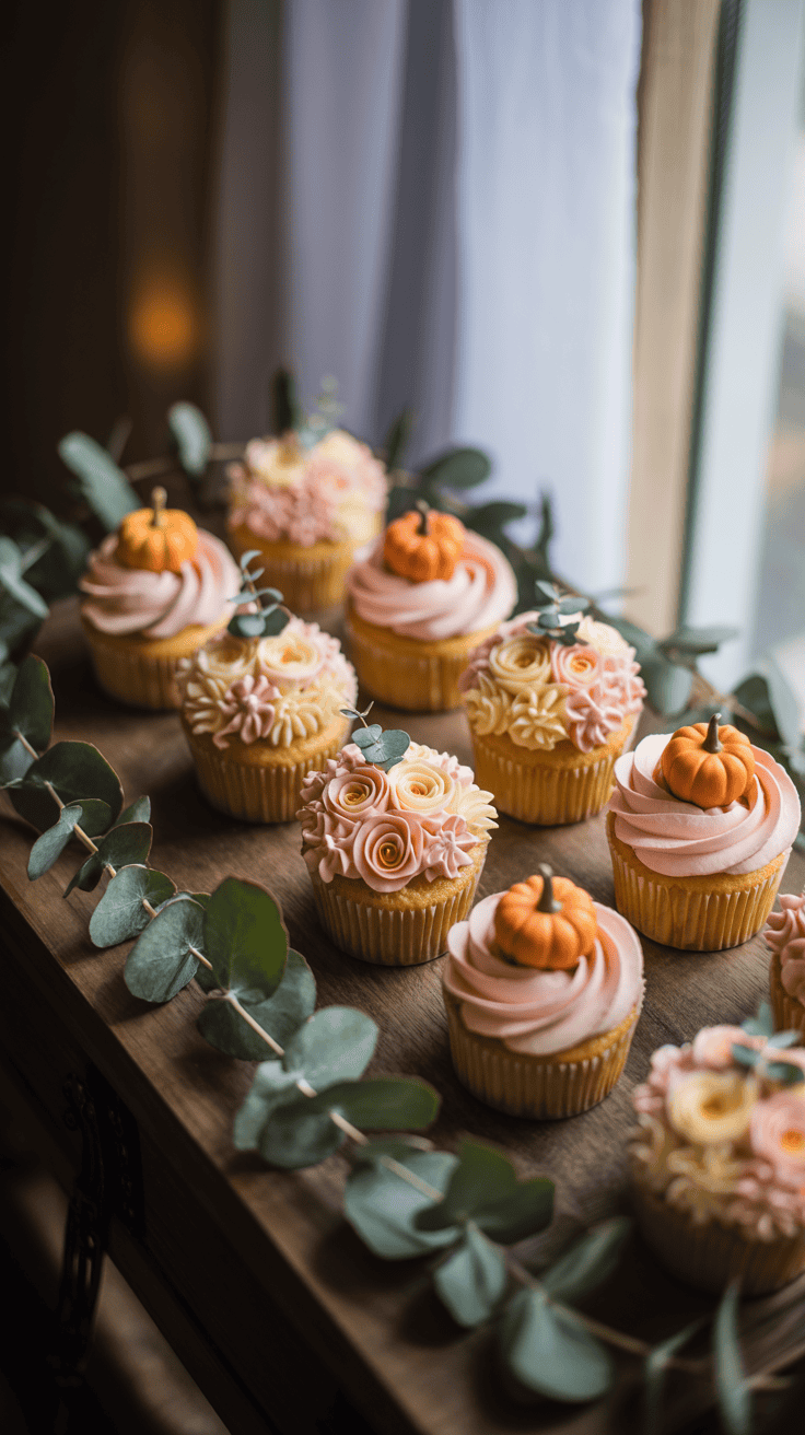 Fall Flower Cupcakes That Are Almost Too Cute to Eat - Good Mom Living