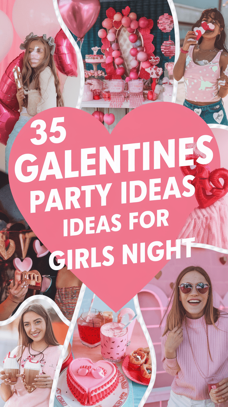 35 Sweet Galentine's Party Ideas for an Unforgettable Girls' Night ...