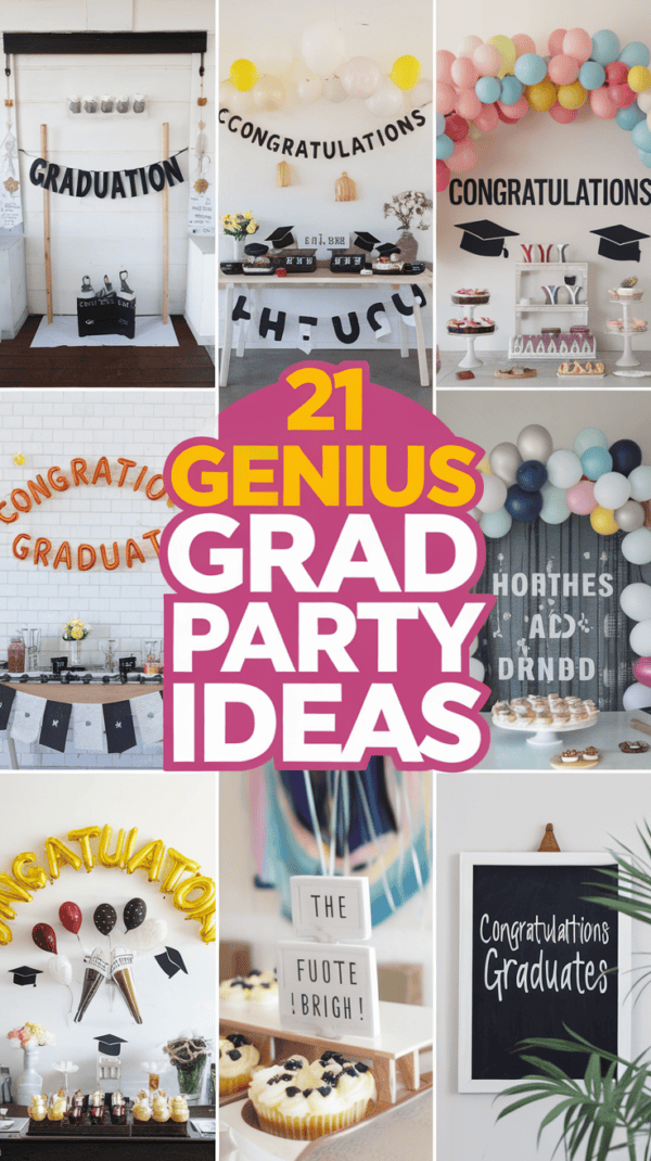 Backyard Grad Party Ideas That Made the Day Feel Extra Special - Good ...