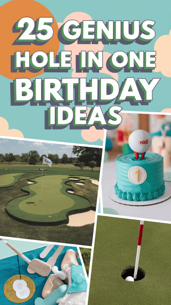 How We Planned a Fun Golf Hole in One First Birthday Party - Good Mom ...