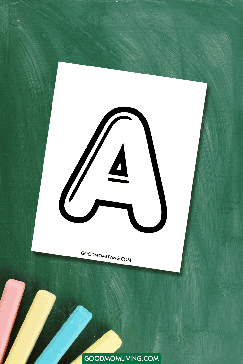 Free Printable Bubble Letter A (Fun and Kid-Friendly) - Good Mom Living
