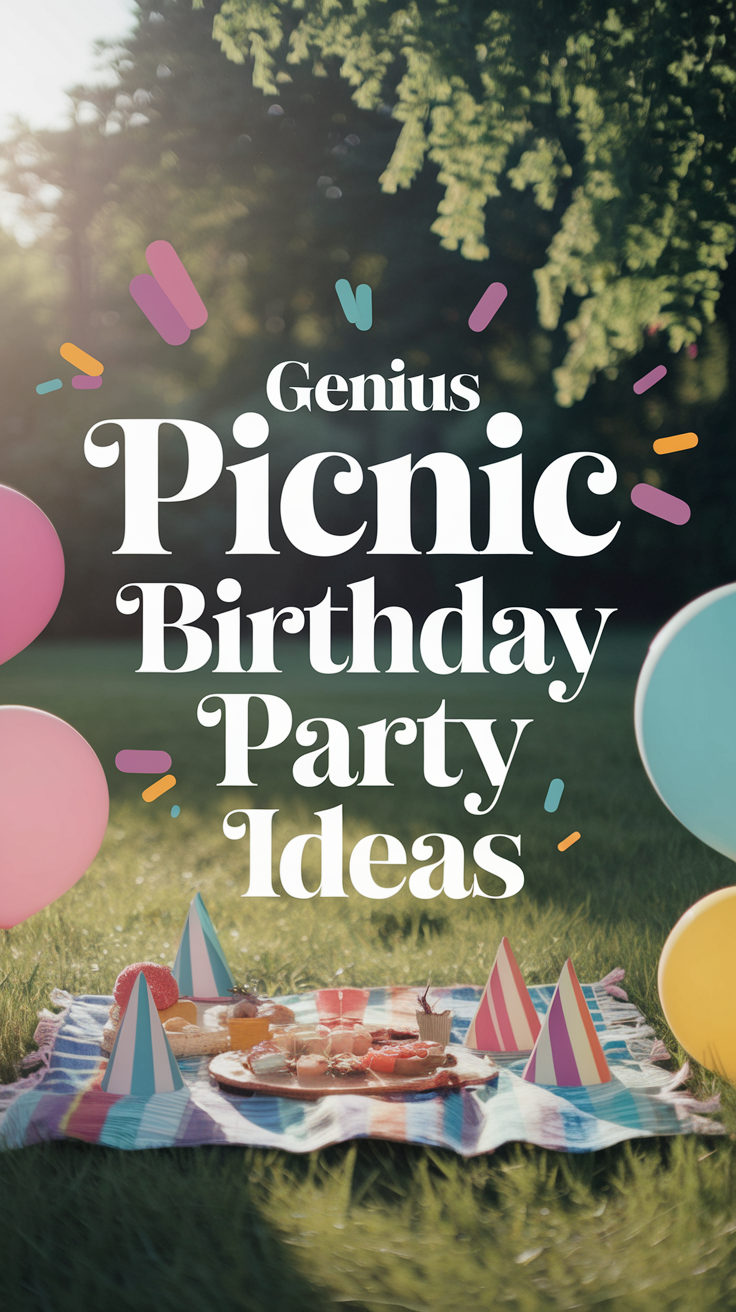 Picnic Ideas for Birthday Celebrations That Keep It Special - Good Mom ...