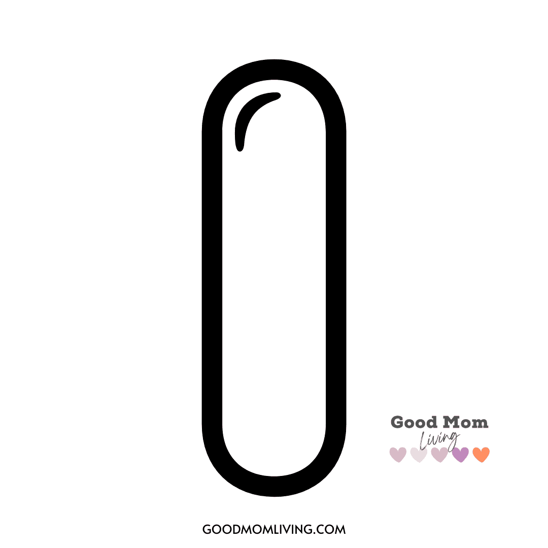 Printable Bubble Letter I (Easy and Fun for Kids) - Good Mom Living