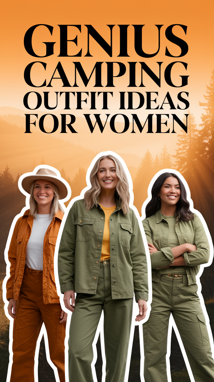 Summer Camping Outfit Ideas That Are Cute and Trail-Ready - Good Mom Living
