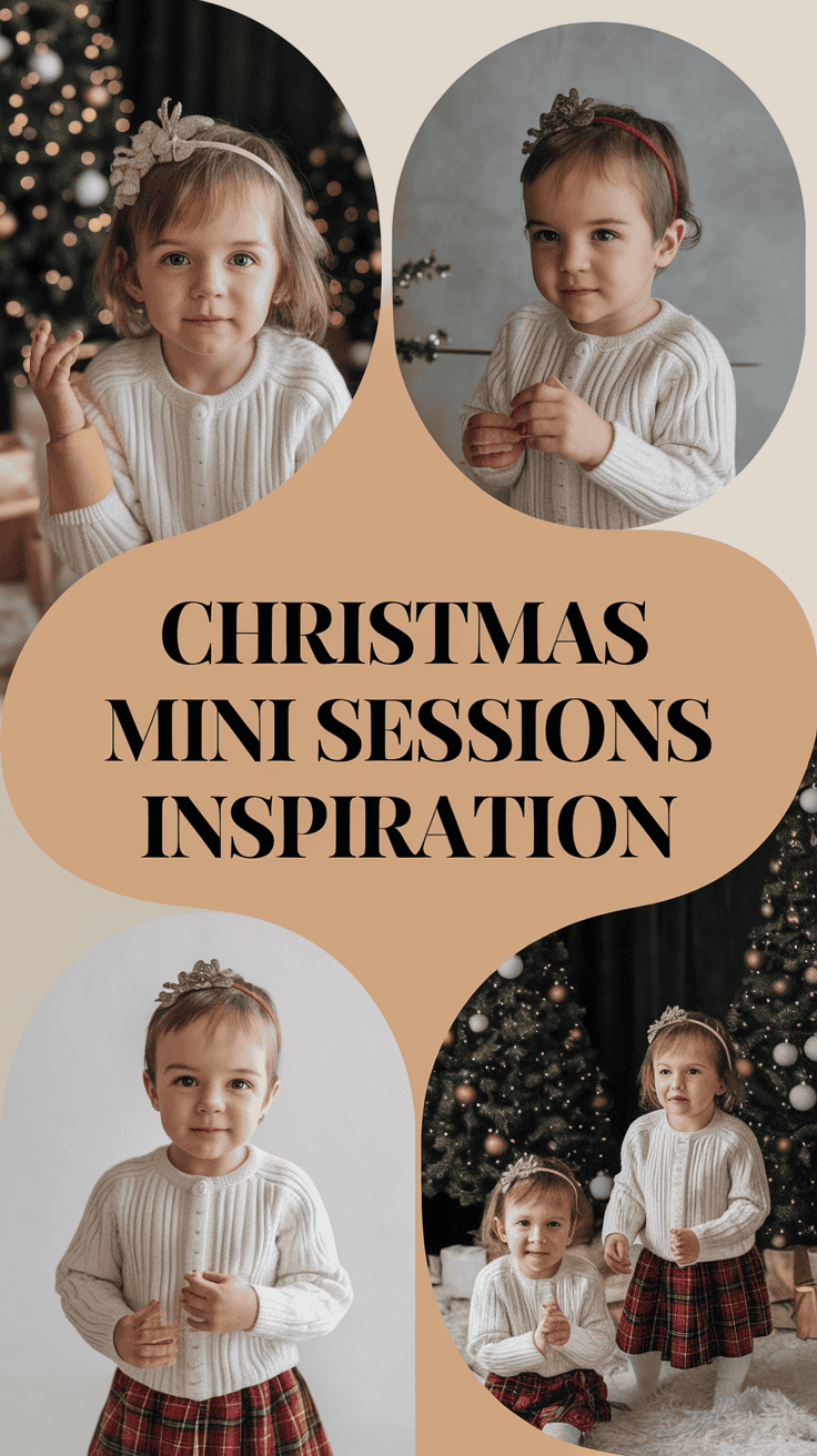 Mini Sessions Outdoor Christmas Photoshoot Ideas You'll Love - Good Mom ...