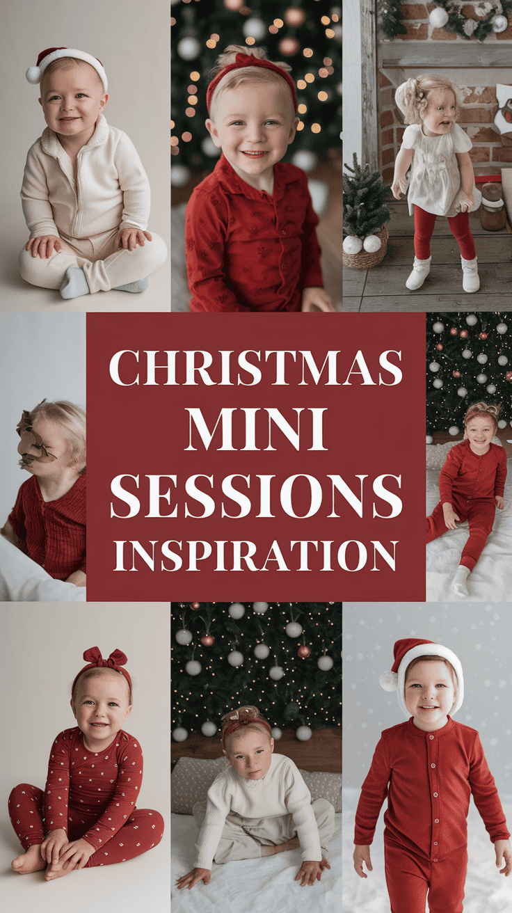 Mini Sessions Outdoor Christmas Photoshoot Ideas You'll Love - Good Mom ...