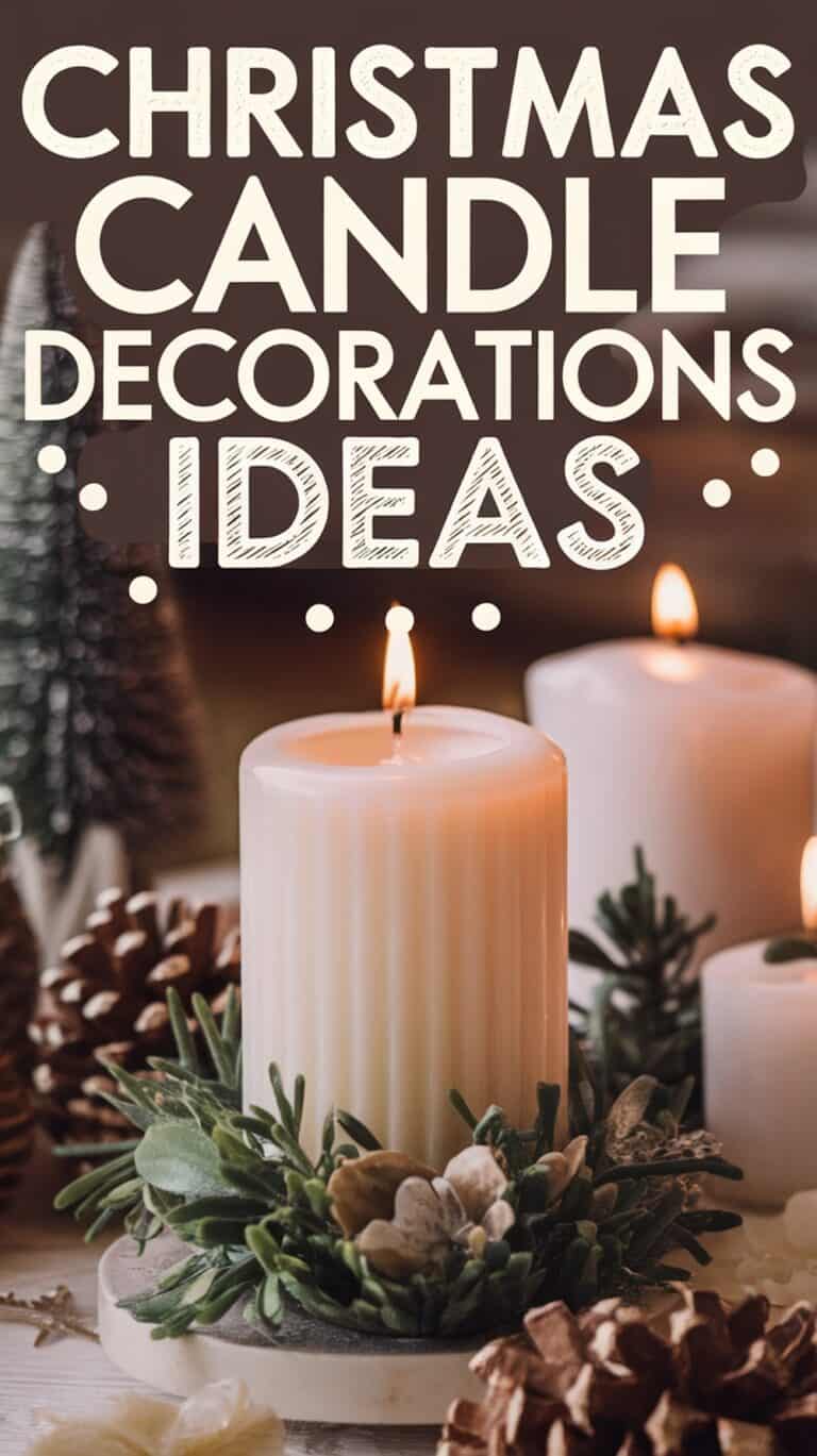 Christmas Candle Decorating Ideas That Smell and Look Amazing - Good ...
