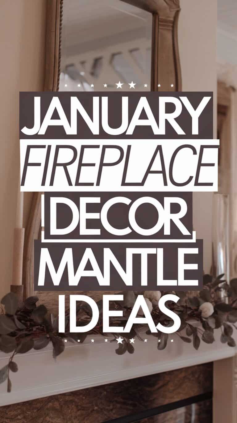 January Mantle Decor to Transition From Christmas to Winter - Good Mom ...